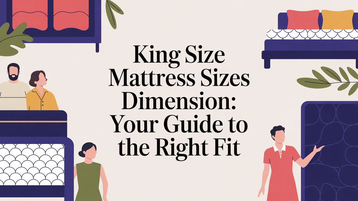 King Size Mattress Sizes Dimension: Your Guide to the Right Fit – NEW ...