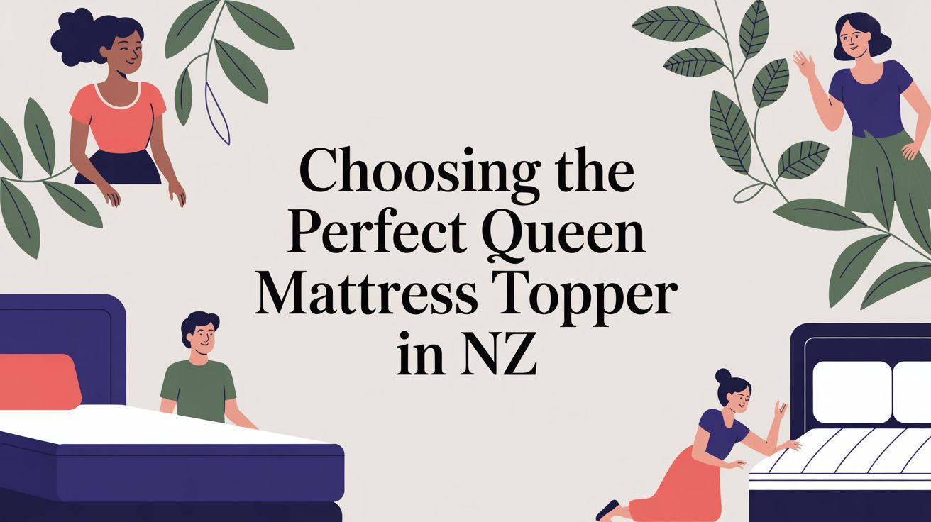 How to Choose the Perfect Queen Mattress Topper for a Better Night's S ...